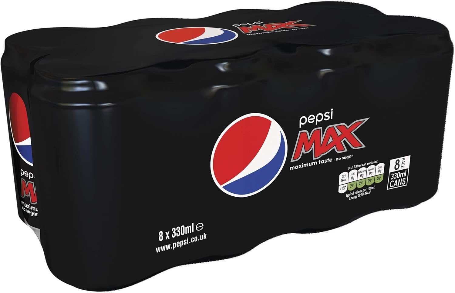 Pepsi Max 8 x 330ml Cans, 6 packs, a total of 48 Cans : Amazon.co.uk ...