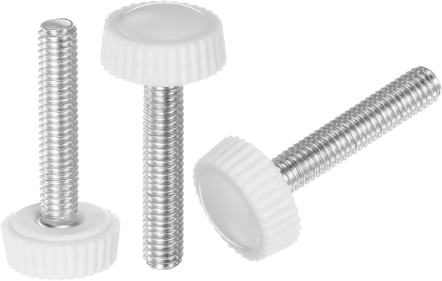 Amazon.com: uxcell 30pcs M5 x 34mm Metric Male Thread Knurled Knobs ...
