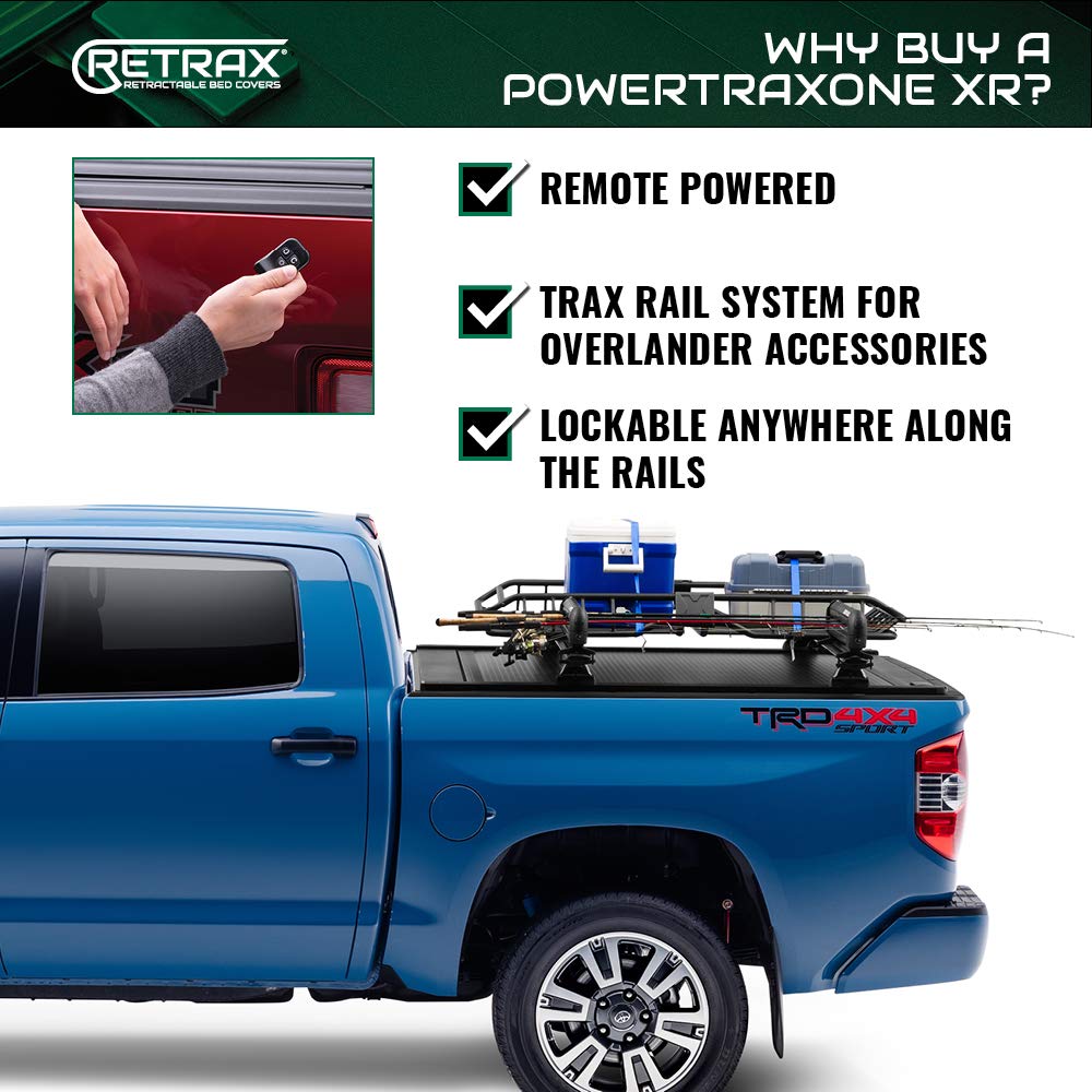 Snapklik.com : RealTruck Retrax PowertraxONE XR Retractable Truck Bed ...