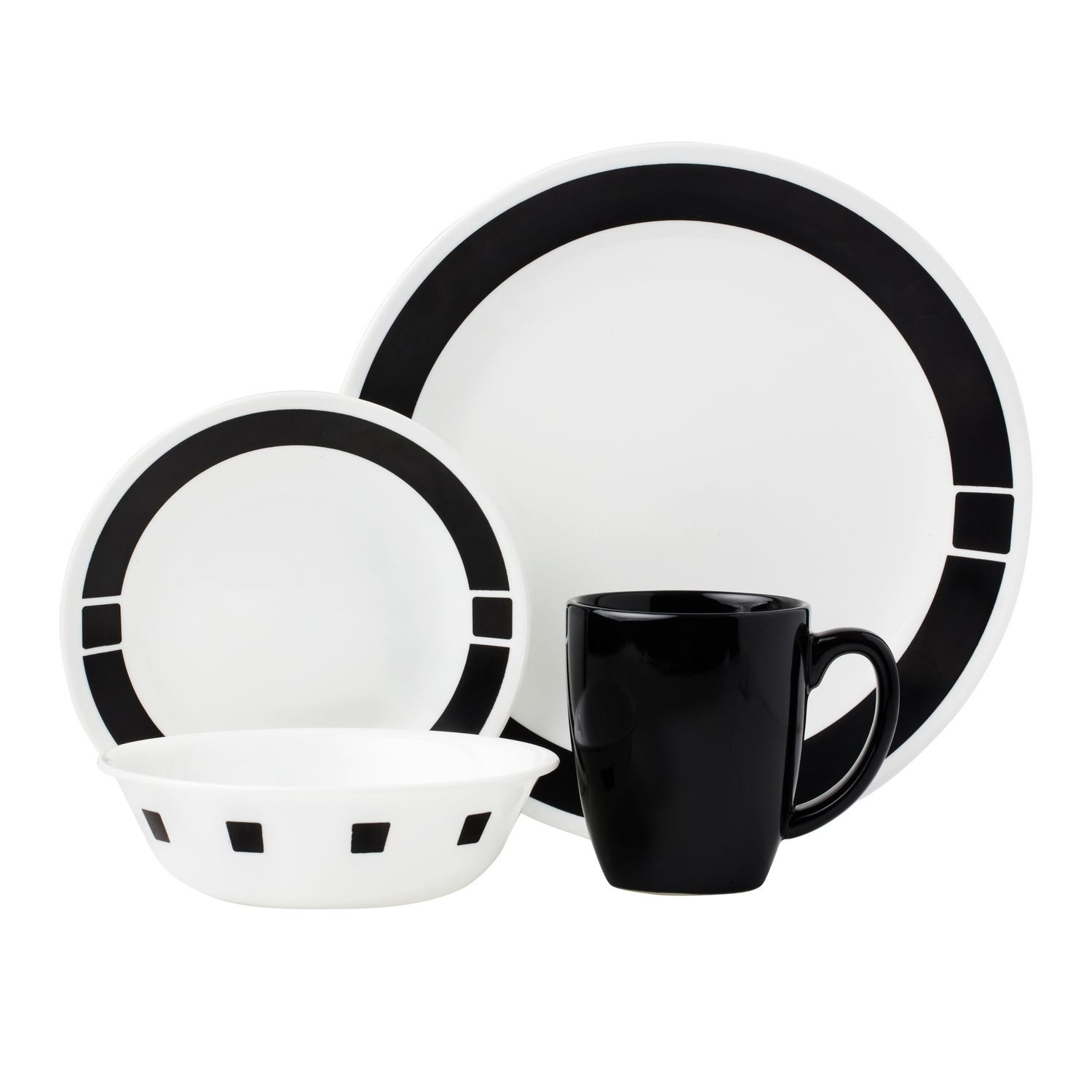 Corelle Dishes Urban Black