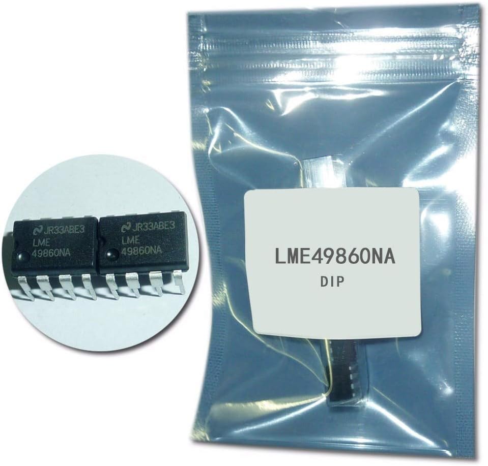 Amazon | 良質ICチップ（1個/ロット）LME49860NA LME49860 44Vデュアル高性能、高忠実度オーディオオペアンプ ...