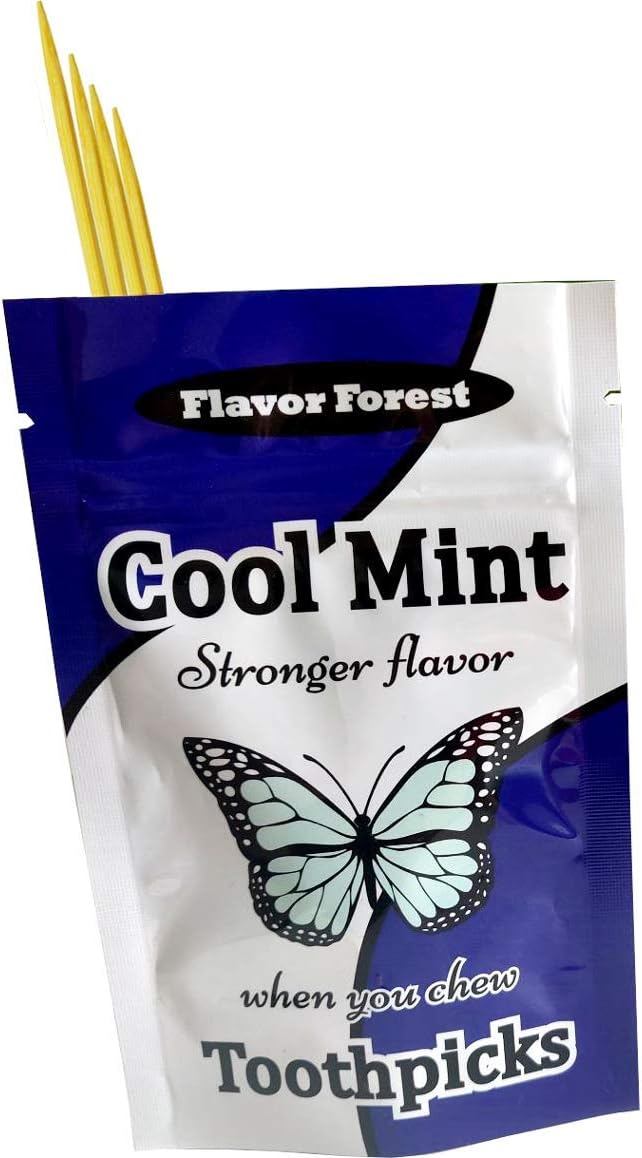 Amazon.com : Mint Flavored Toothpicks 200ct : Breath Mints : Health ...