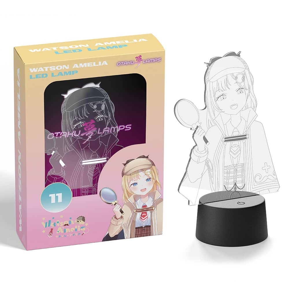 Otaku Lamps Watson Amelia hololive Production – Anime Lamp Figure Night ...