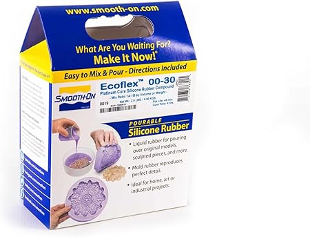 Amazon.com: Ecoflex 00-30 - Super-Soft, Addition Cure Silicone Rubber ...