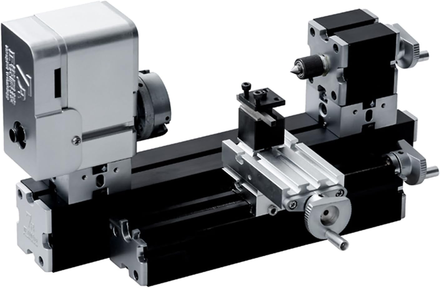 ZHRUI Electroplated All-metal Mini Miniature Didactical Metal Lathe ...