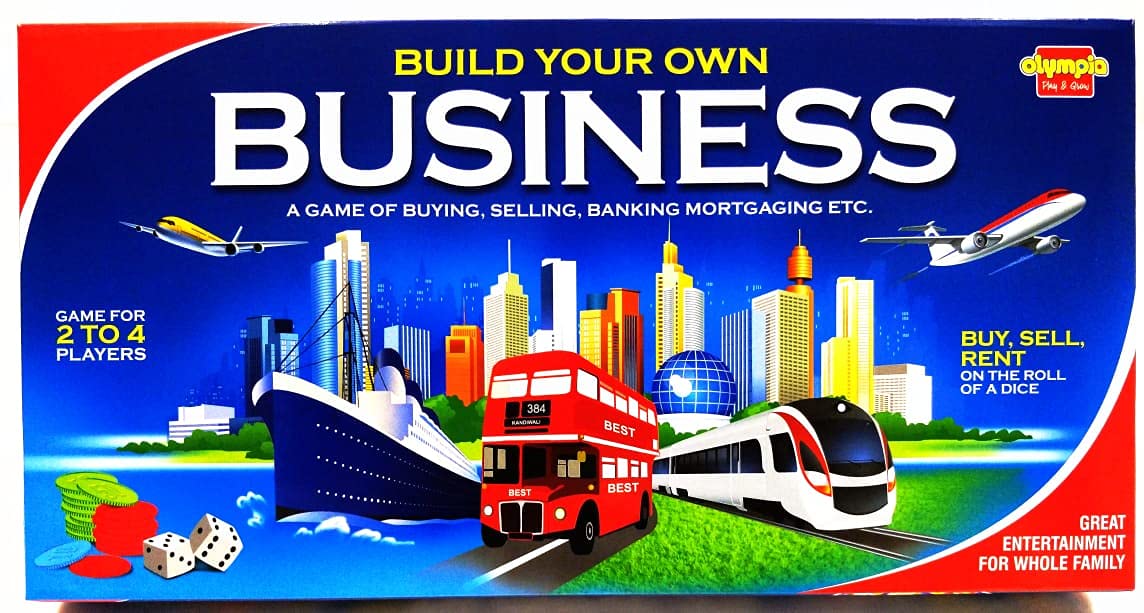 Buy Darshan Toys Business Deluxe | Fun Filled Board Game with Plastic ...