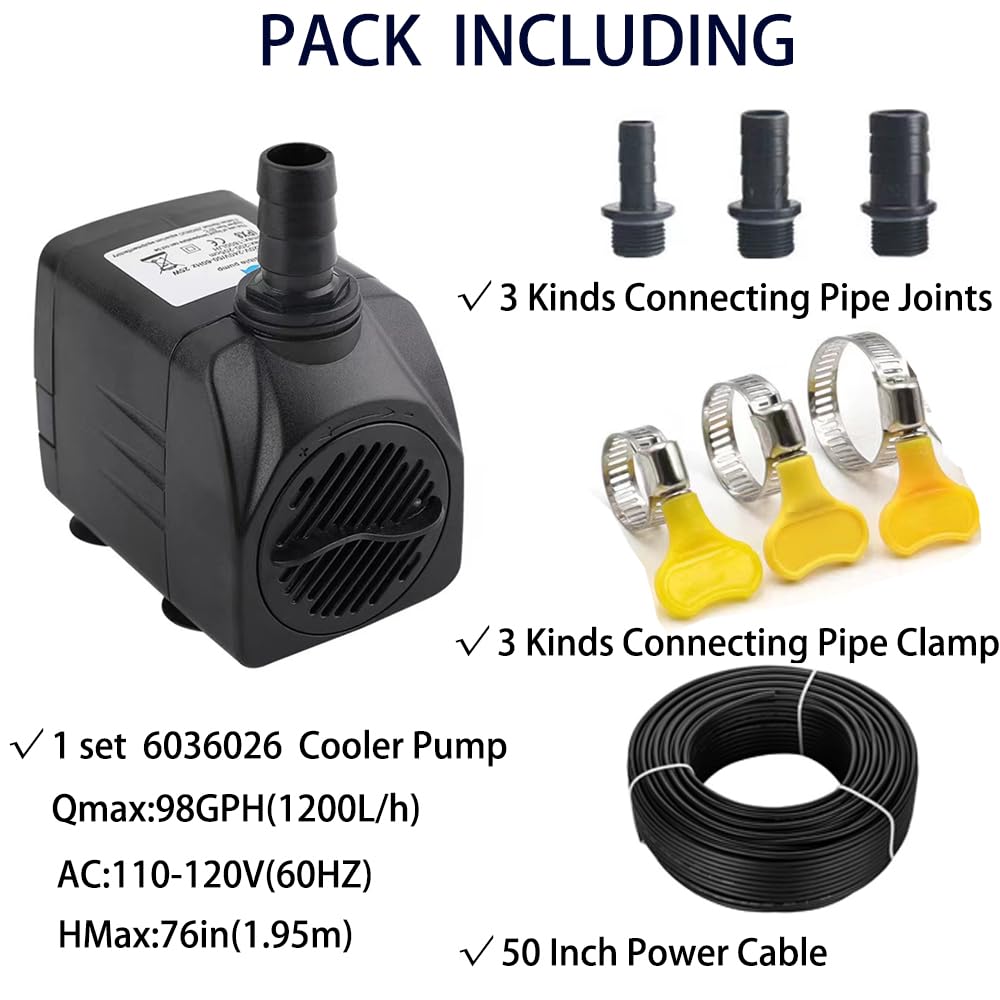 Snapklik.com : 6036050 Evaporative Cooler Pump,Cooler Motor Pump For ...
