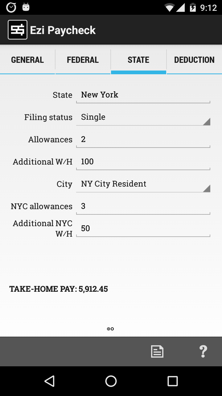 Ezi Paycheck - App on Amazon Appstore