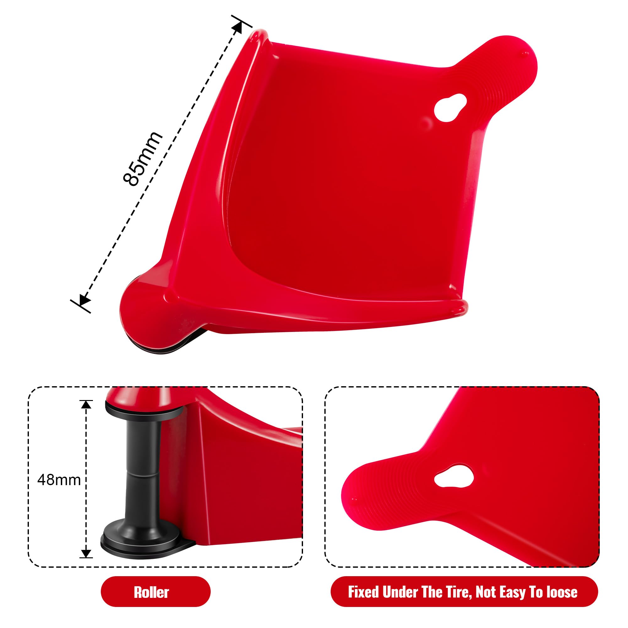 Snapklik.com : 4 Pcs Car Hose Guide, Tire Hose Roller For Car Washing ...