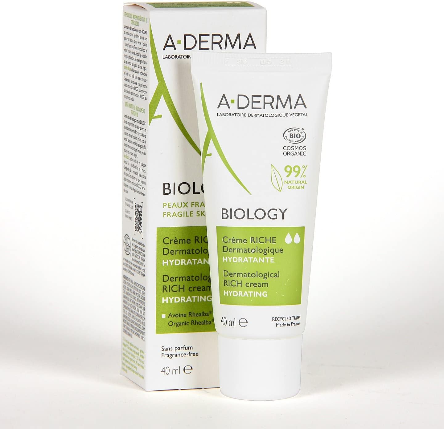 Amazon.com: Aderma Epitheliale A.H Ultra Soothing Repairing Cream 100ml ...