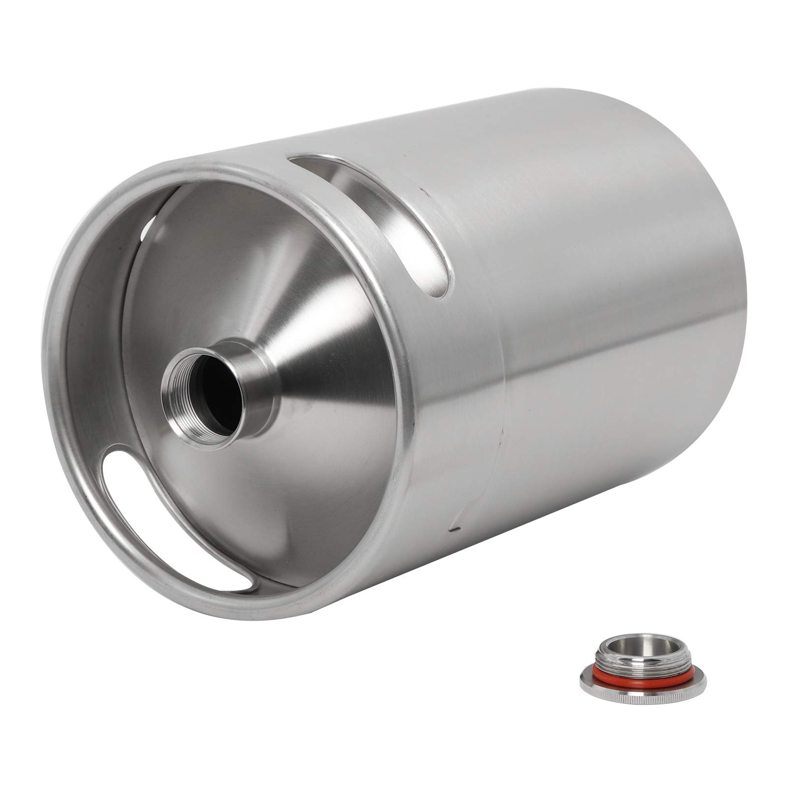 Bottle Washer LuckyHigh 2.65 Gallon (10 L) Mini Beer Barrel 304 ...