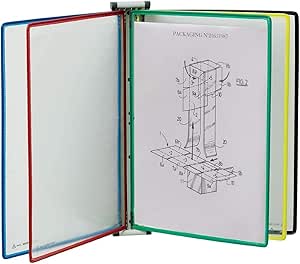 Amazon.com: Wall Mount Reference Organizer - Catalog Display Rack, A4 ...
