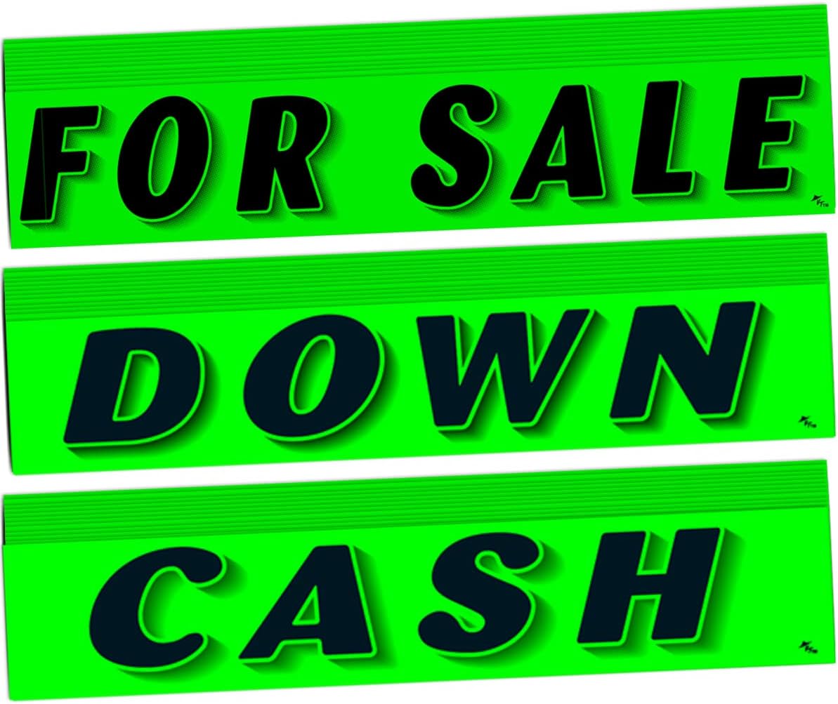 Amazon.com: Versa Tags Windshield Slogan Stickers 12 Pack of for Sale ...