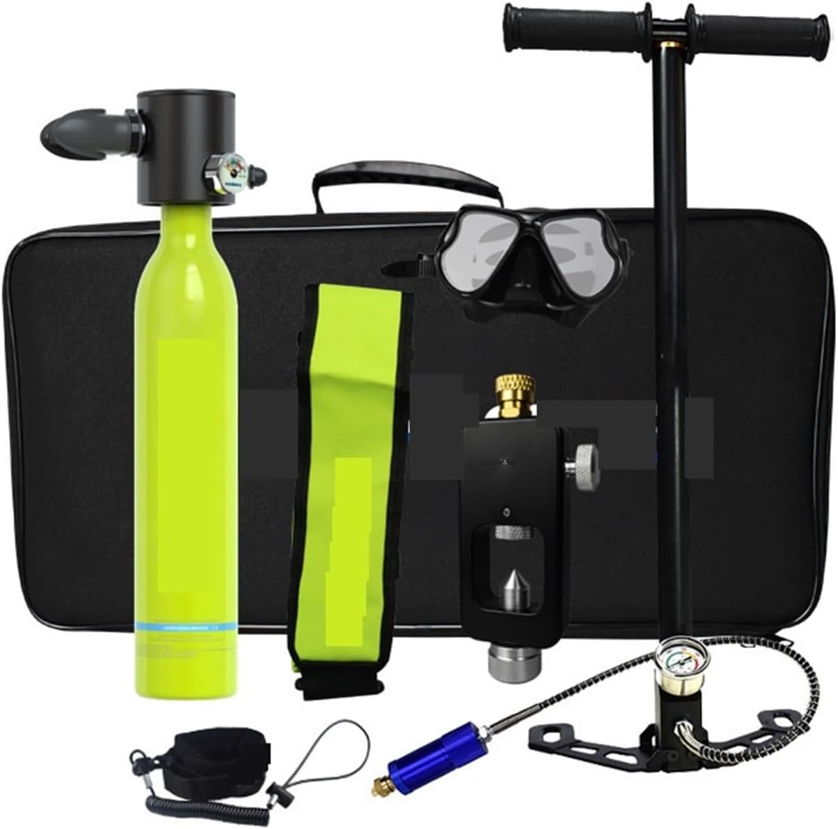 Dive Portable Lungs 0.5L Mini Diving Tank Equipment, Diving Oxygen ...