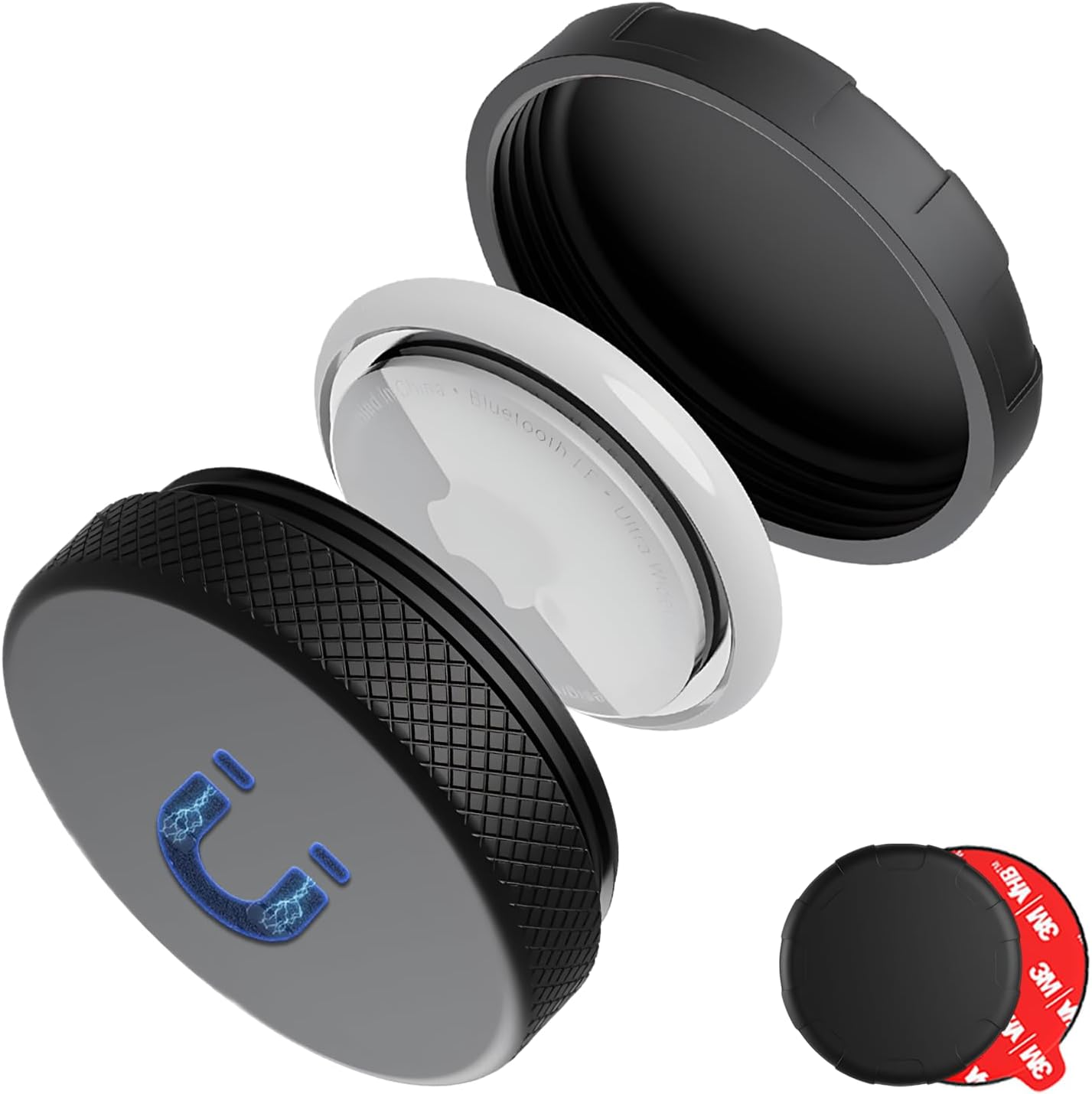 Mars Outpost | ORIGINAL magnetische Hülle | Kompatibel mit Apple AirTag ...