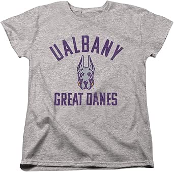 Amazon.com: University at Albany Official Ualbany Logo Women's T Shirt ...