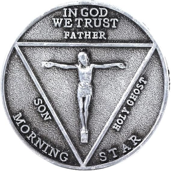 Satan Token Coin Metal Badge Vintage Sheep's Head Pattern Coin Zodiac ...