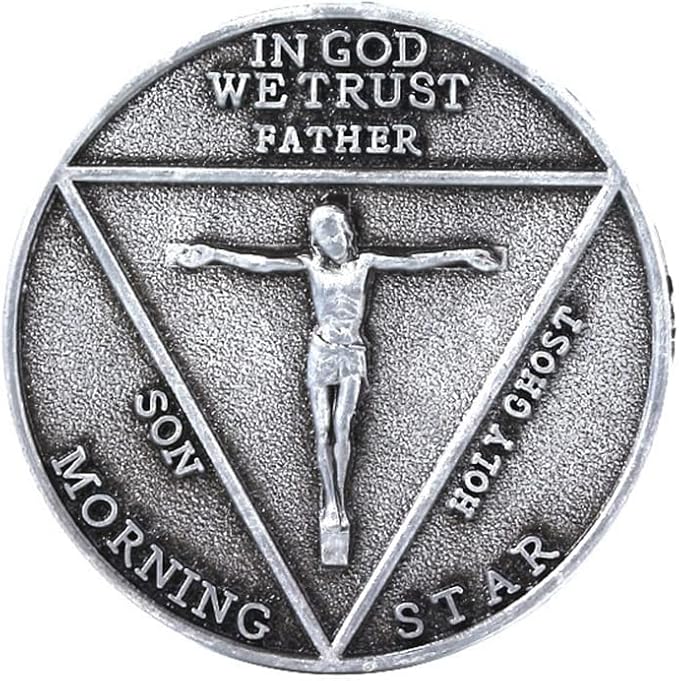 Satan Token Coin Metal Badge Vintage Sheep's Head Pattern Coin Zodiac ...