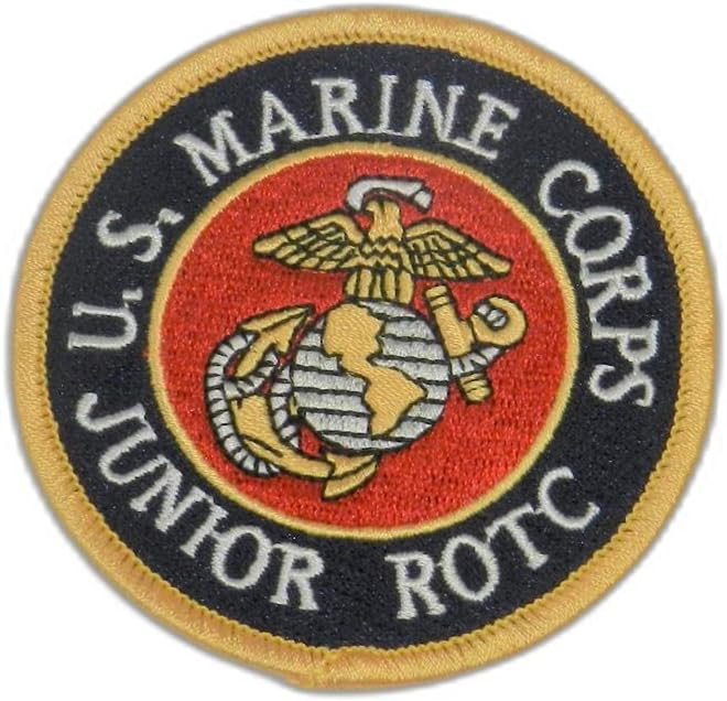 Amazon.com: Mil-Bar U.S. Marine Corps JROTC Color Patch: Clothing ...