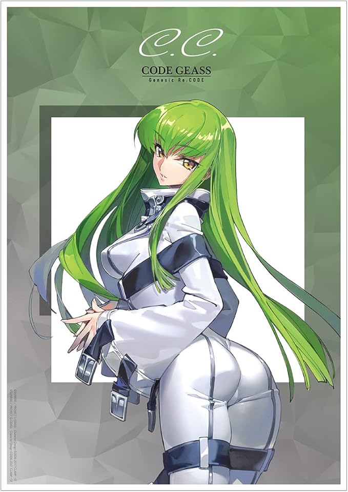 Amazon.co.jp: コードギアス Genesic Re CODE C.C. A3マット加工ポスター : ホビー