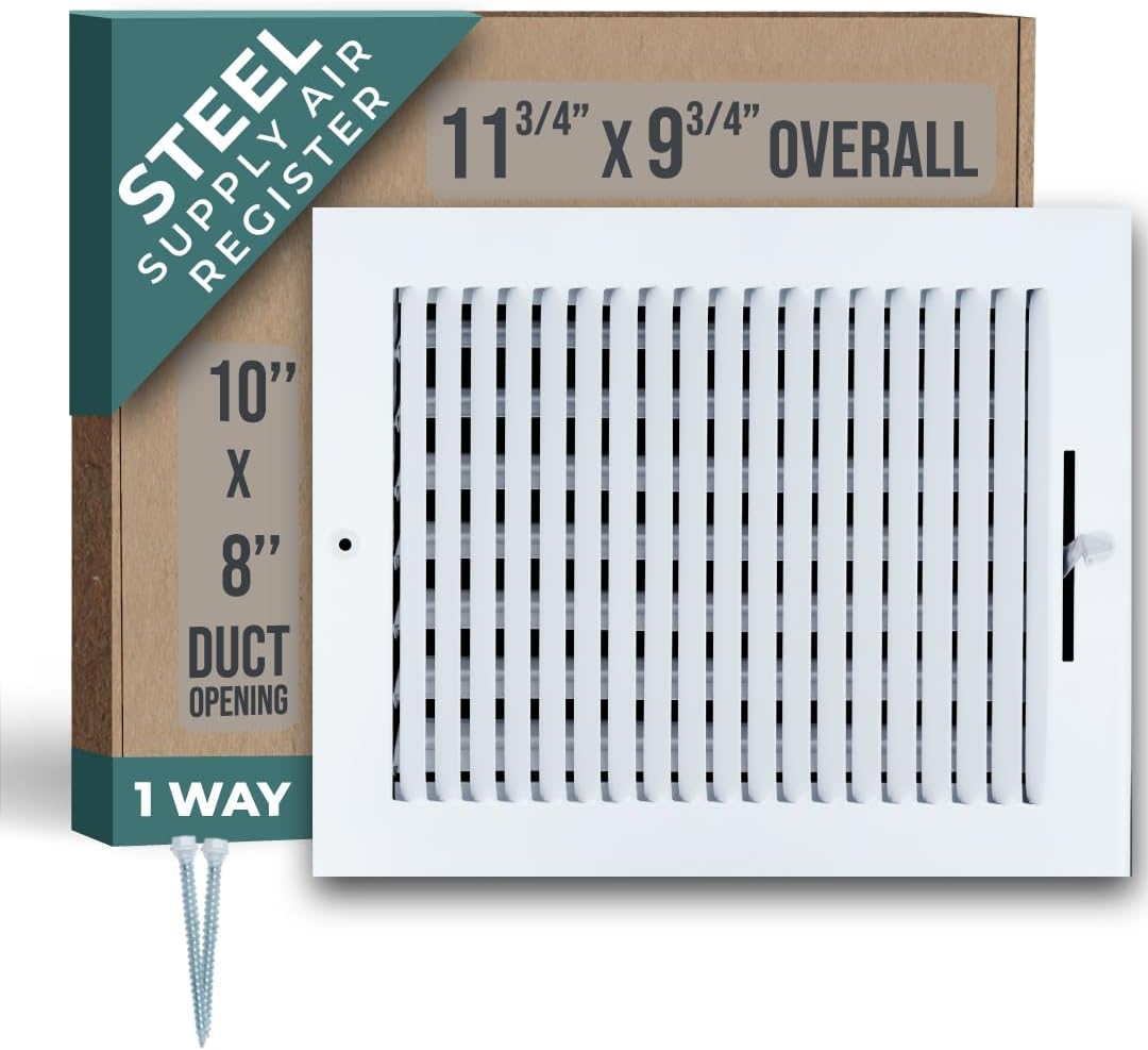 Air Vent 10 x 8 inch -2 Pack Vent Covers for Home Ceiling and Walls ...
