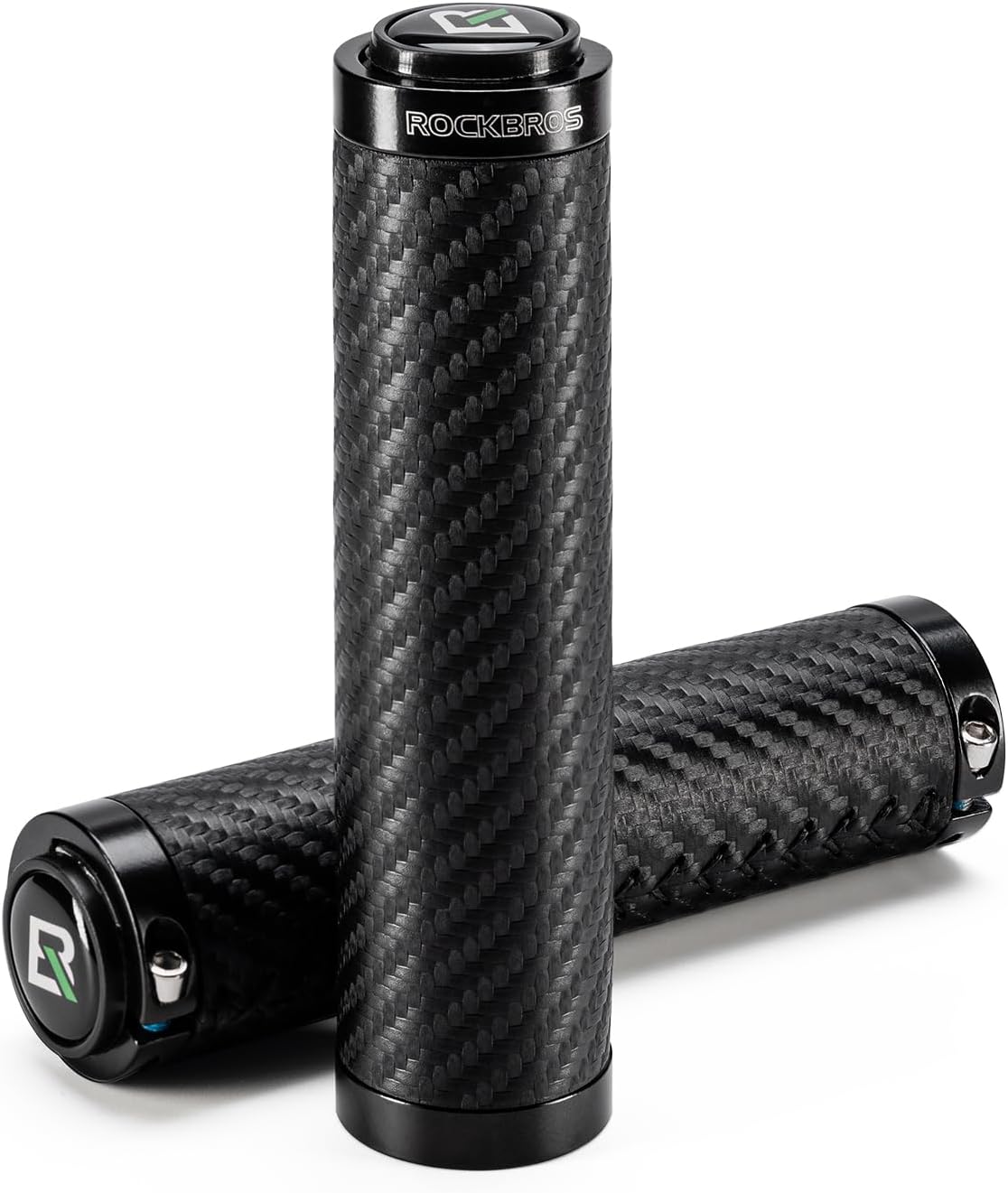 Amazon.com : ROCKBROS Mountain Bike Grips,Double Lock-on and Non-Slip ...