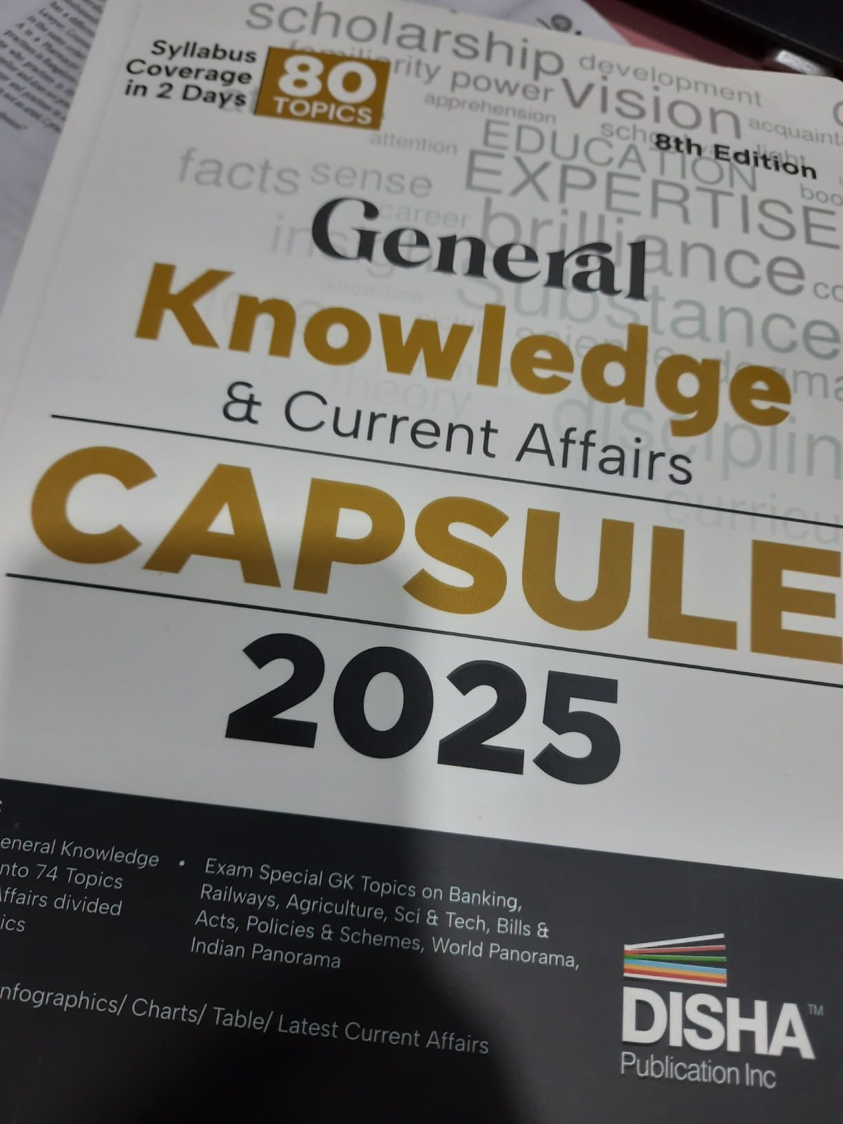Disha's General Knowledge & Current Affairs Capsule 2025 8th Edition ...