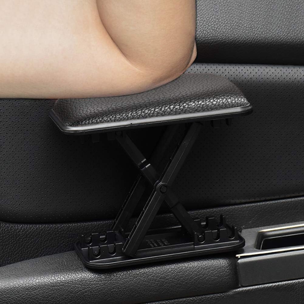 Amazon.com: MOCOHANA Car Elbow Support Pads Adjustable Height PU ...