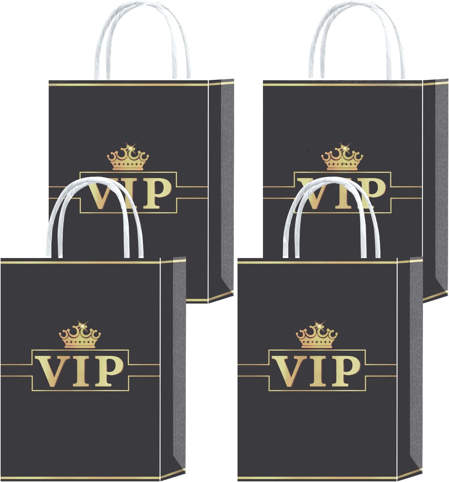 Amazon.com: Medium Hollywood Gift Bags with Tags - Set of 12 - Movie ...