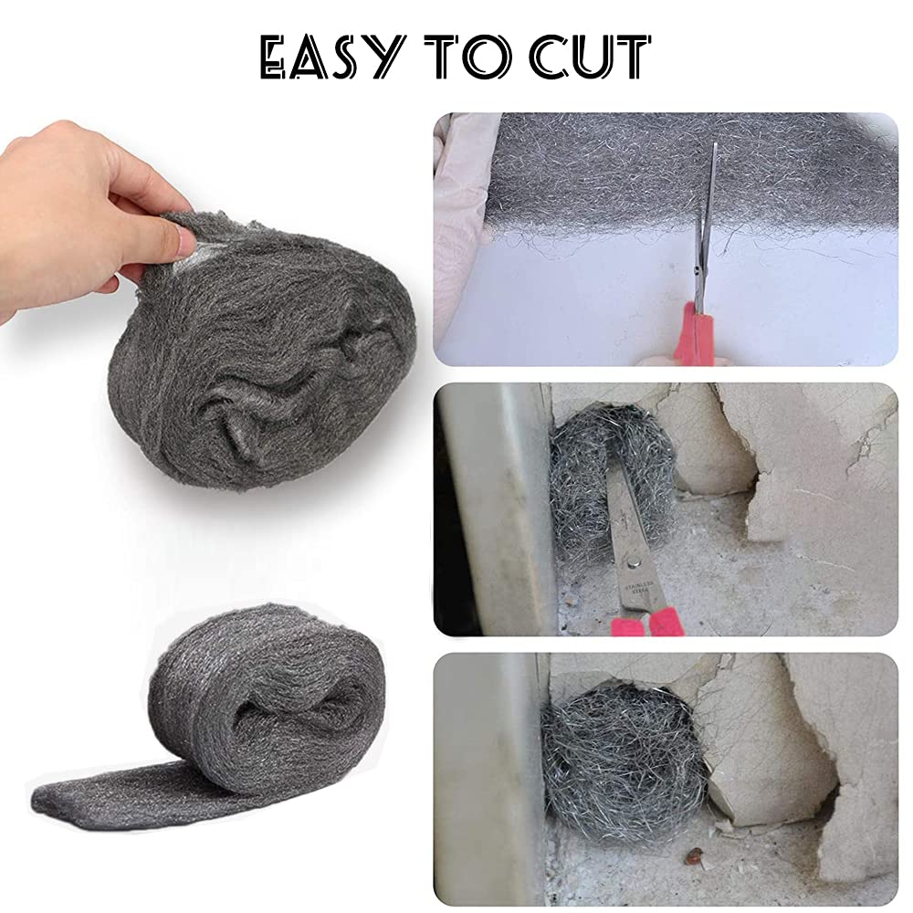 Snapklik.com : Sanding Steel Wool Fill Fabric DIY Kit, Gap Blocker ...