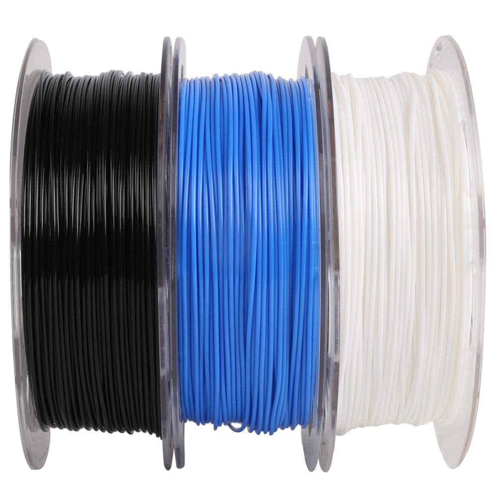 1.75mm 3D Printing Material 0.5kg Spool Total 3 Spools 1.5kgs Filament ...
