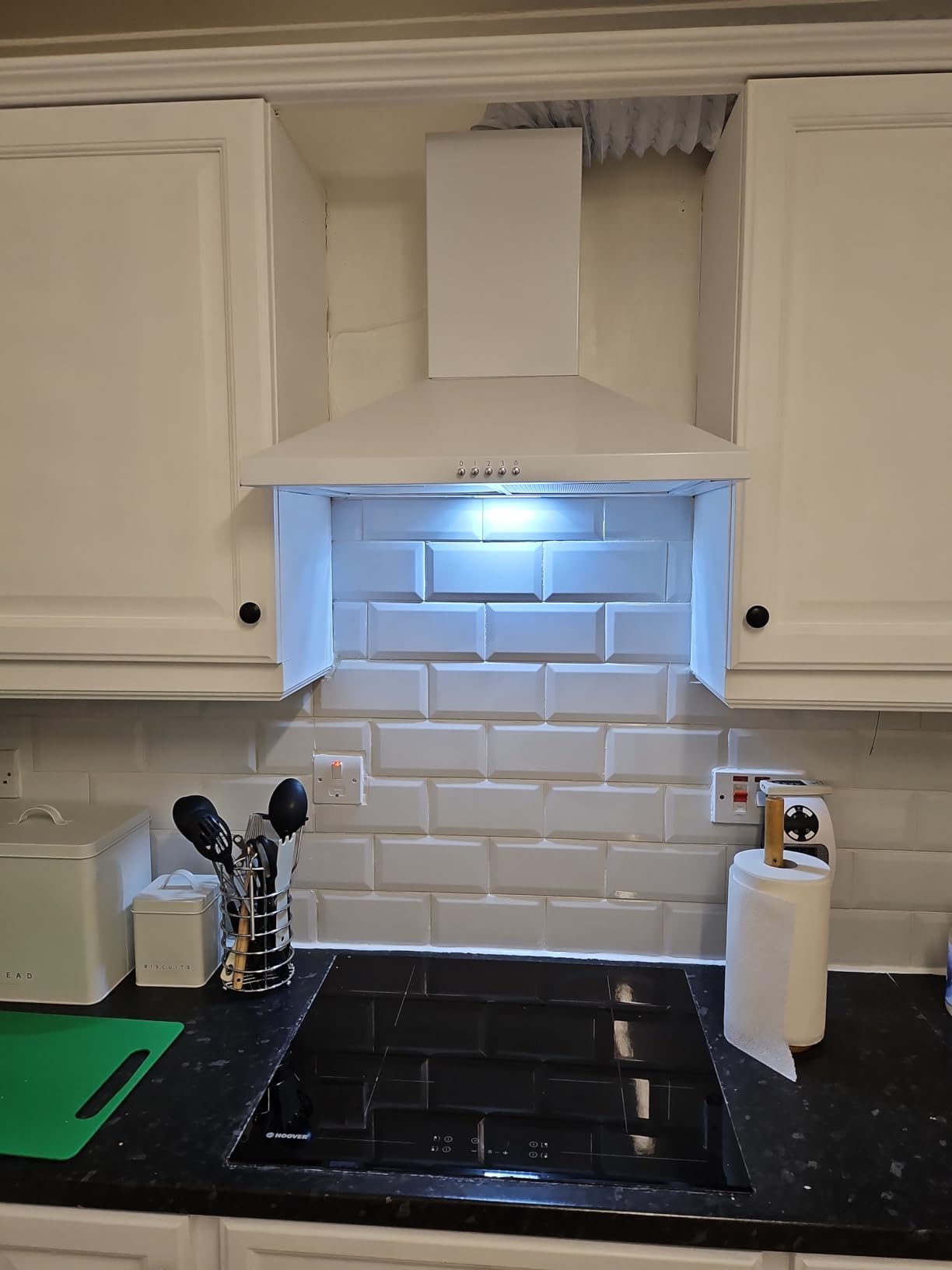 SIA CHL60WH 60cm White Pyramid 3 Speed Chimney Cooker Hood Kitchen ...