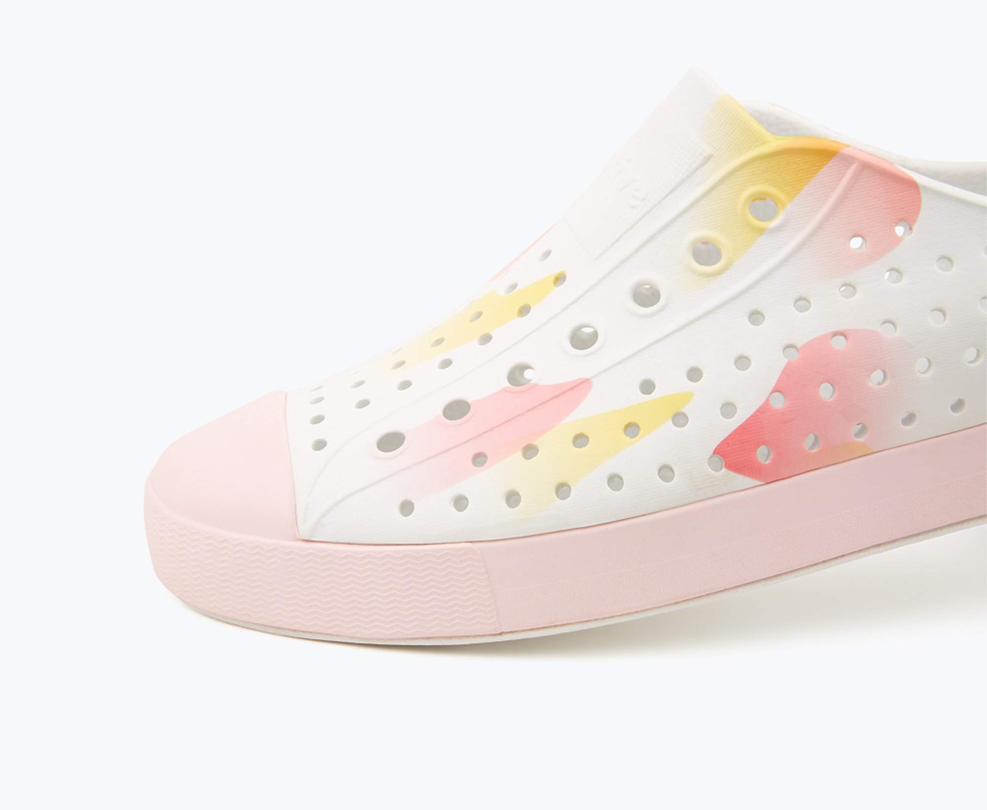 Snapklik.com : Native Shoes Jefferson Print Shell White/Milk Pink ...