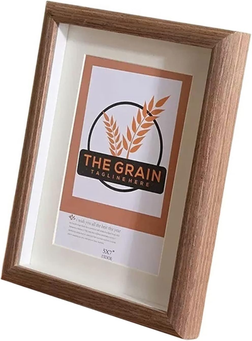 Amazon.com - ZJHFFFG Photo frame Modern Simple Wood Grain Photo Frame ...