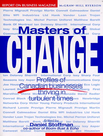 Masters of Change: Stoffman, Daniel: 9780075528289: Amazon.com: Books