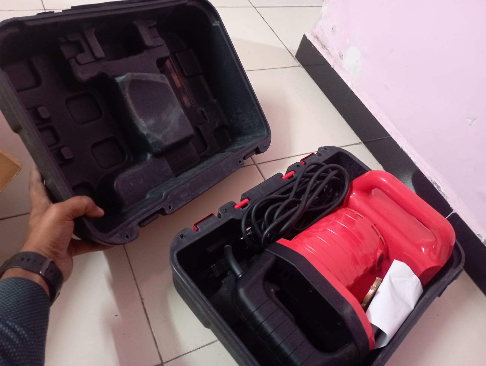 HELLARO Promaxx 2000 W 35 mm Industrial Wall Chaser Groove Cutting/Line ...