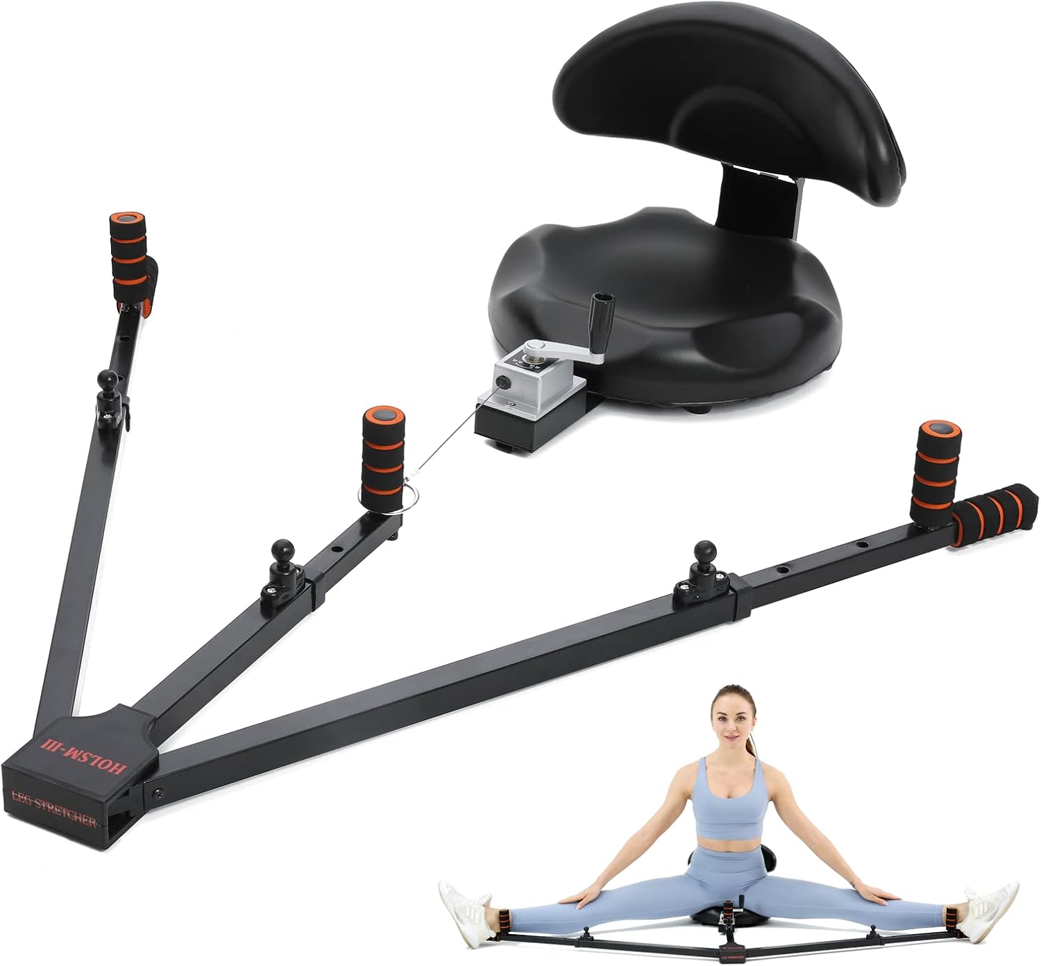 Amazon.com : HOLSM-III Leg Stretcher, Split Machine, Leg Exercise ...