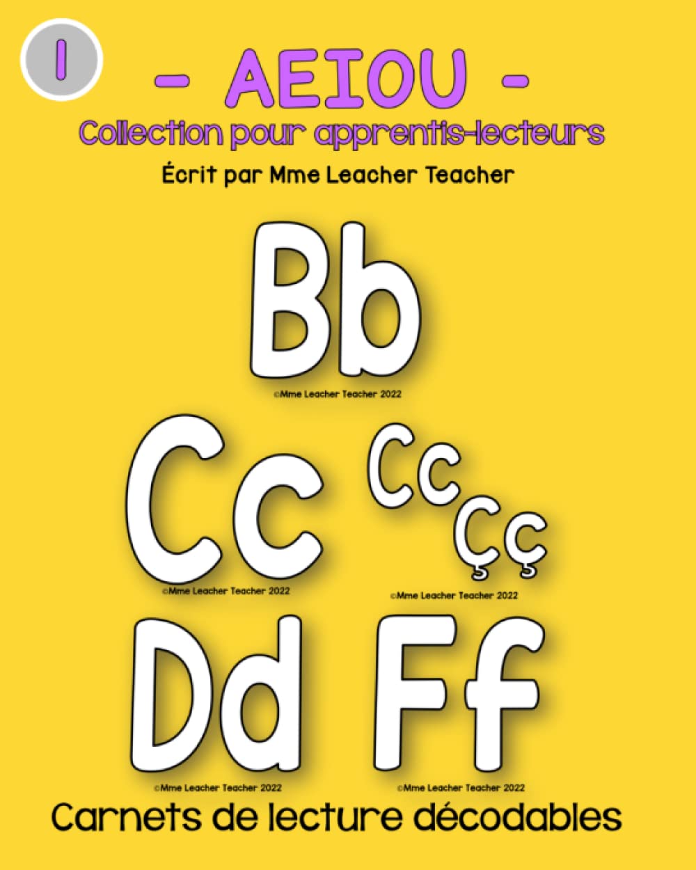 AEIOU - B-F Collection de carnets de lecture décodables pour l ...