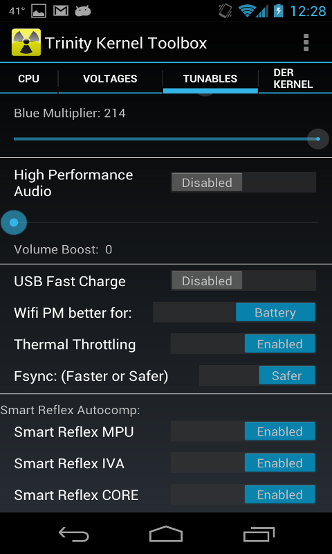 Trinity Kernel Toolbox:Amazon.com:Appstore for Android