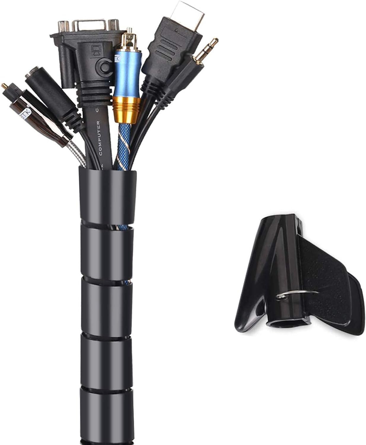 Cache Cable Diamètre 22 mm - Longueur 3 m Gaine Electrique pour Le ...