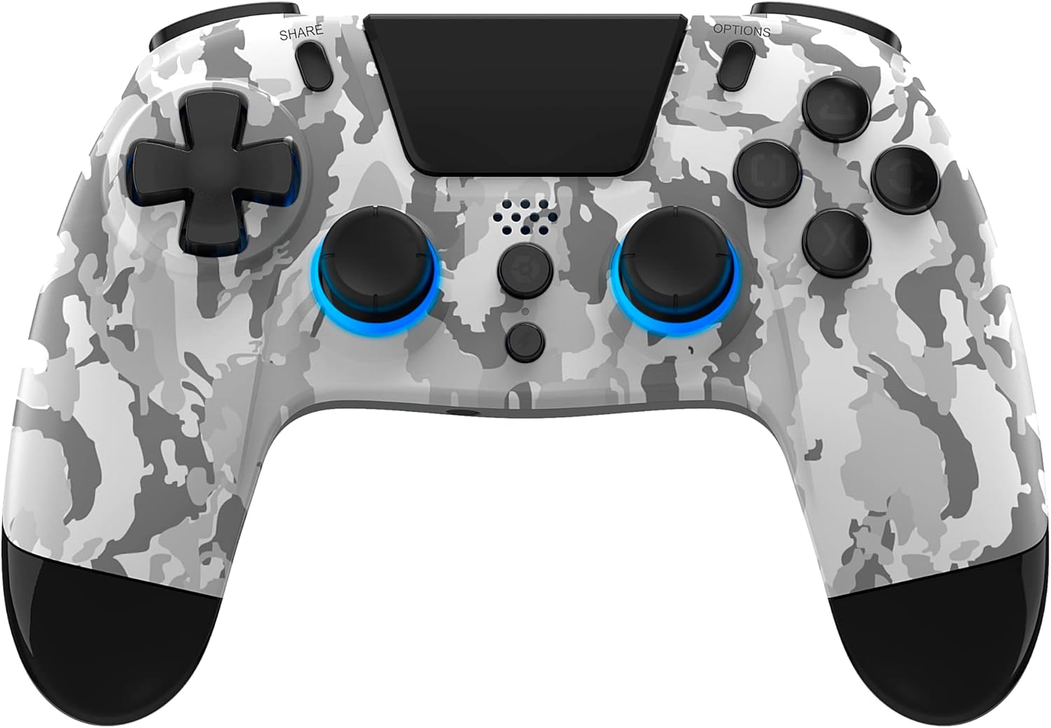Gioteck VX4+ Wireless Controller for PlayStation 4 (PS4) - Light Camo ...