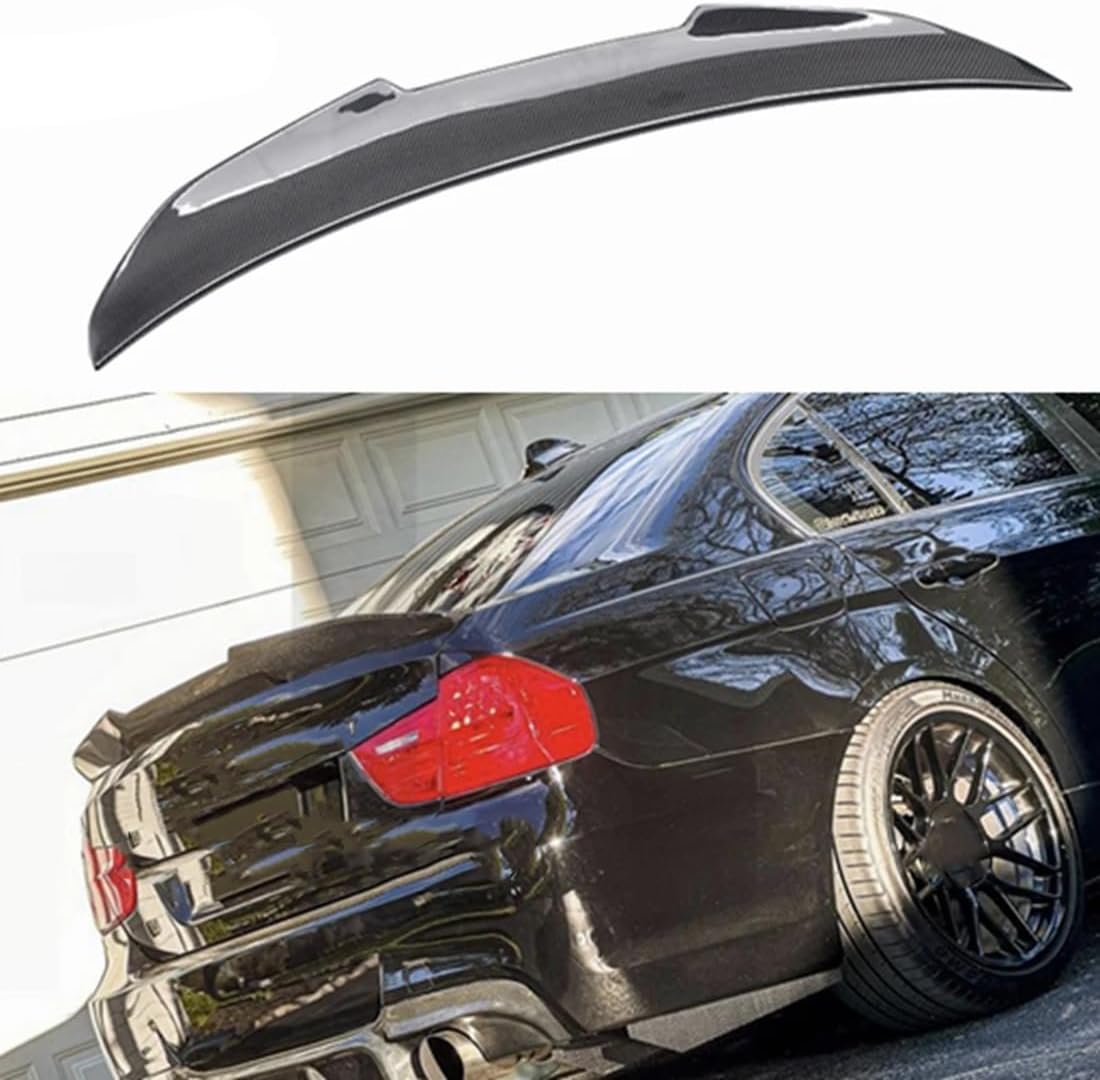 Zyfwzc Car Rear Trunk Spoiler for BMW 3 Series E90/E90 M3 PSM 2004-2011 ...