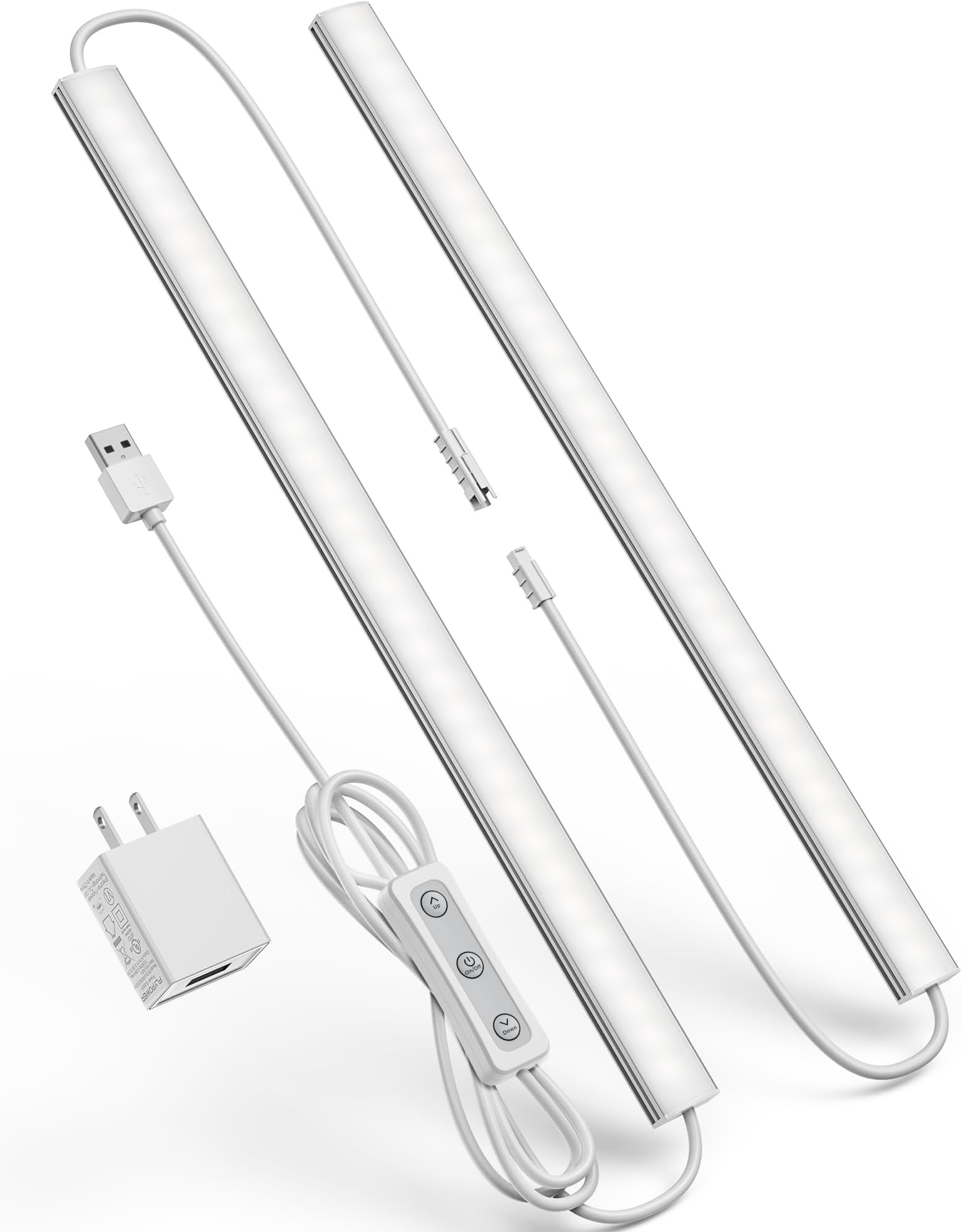 STBTECH 110V Under Cabinet Lights,17inch LED Under Counter Lighting ...