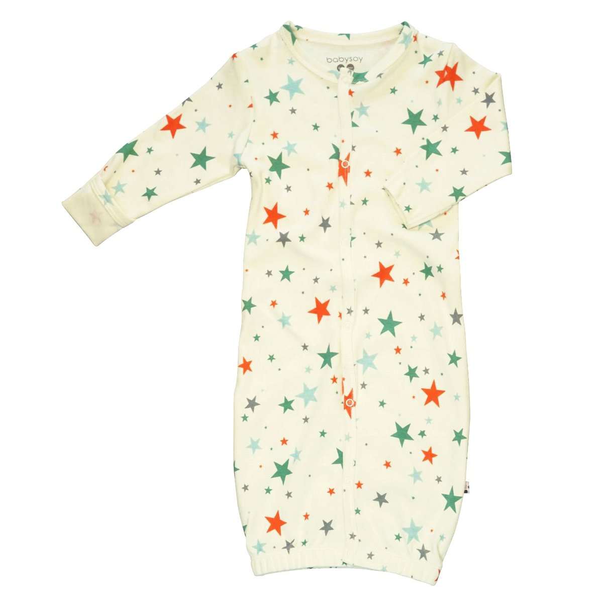 Amazon.com: Babysoy Star Sleep Sack/Gown (Mix 7, 0-3 Months): Clothing ...