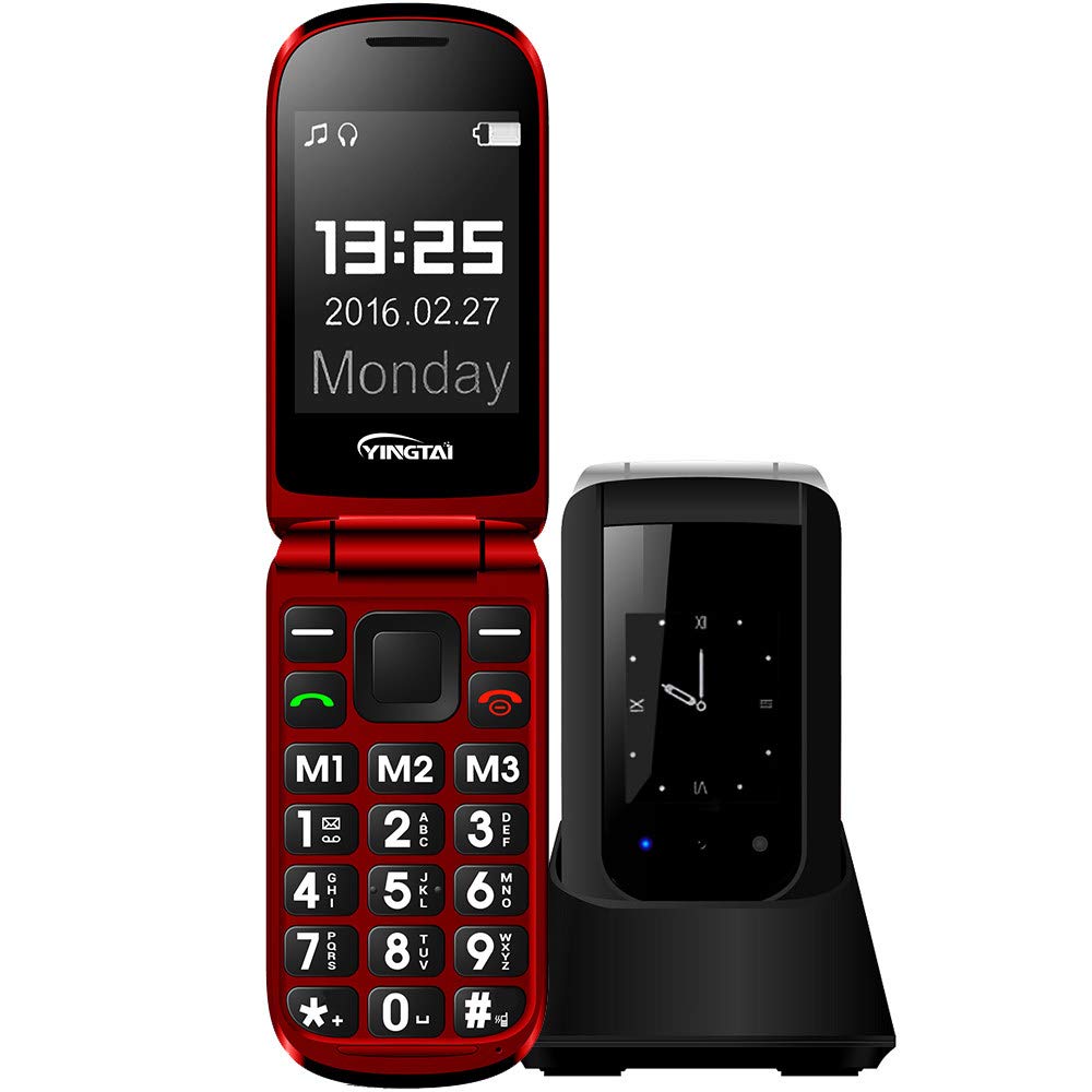 Cell Phone With Big Numbers