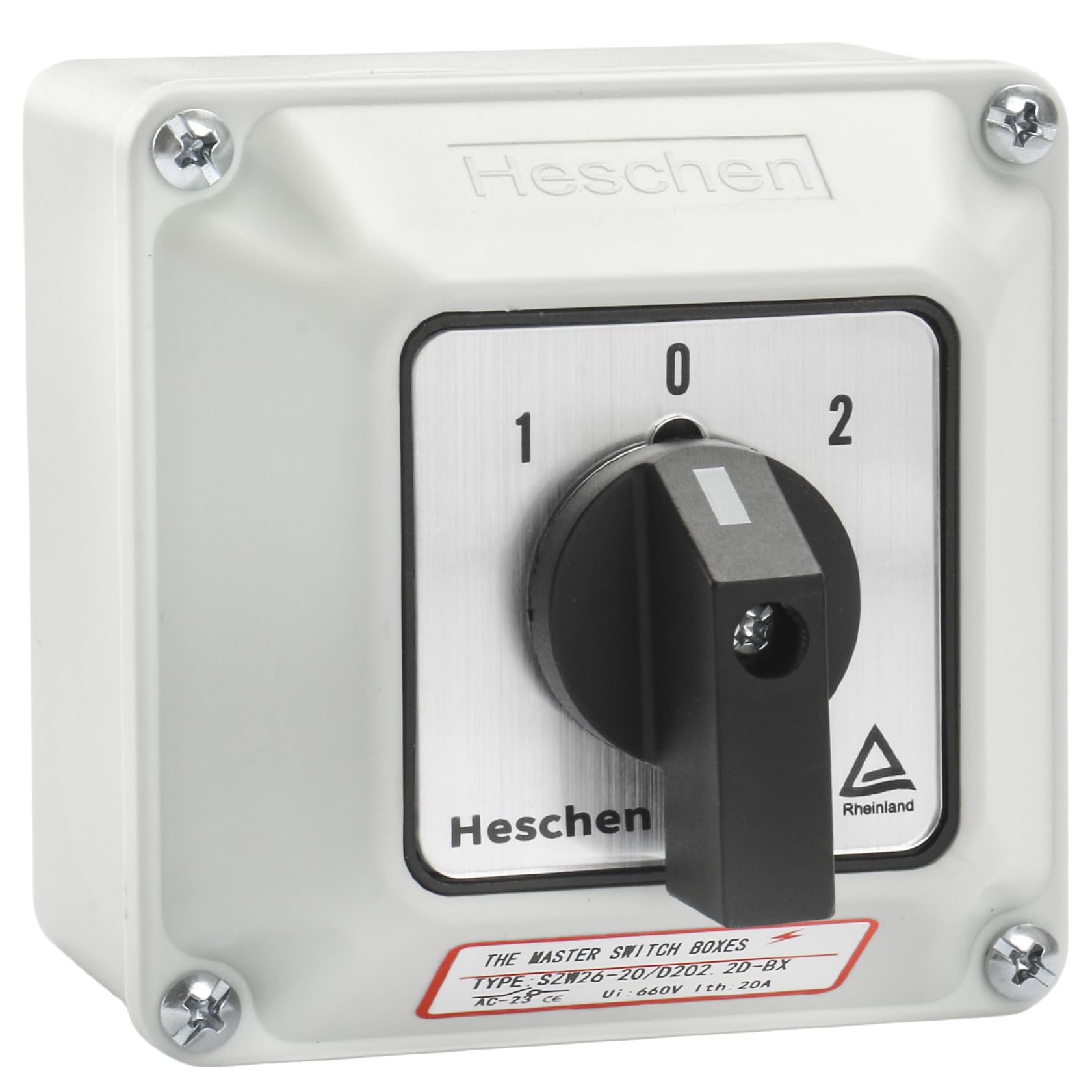 DEX YOSOO Interrupteur Universel à Came Rotative 3 Positions 3 Couches