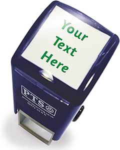 Personalised Wording Office Business Self-Inking Stamp 25mm Primary ...
