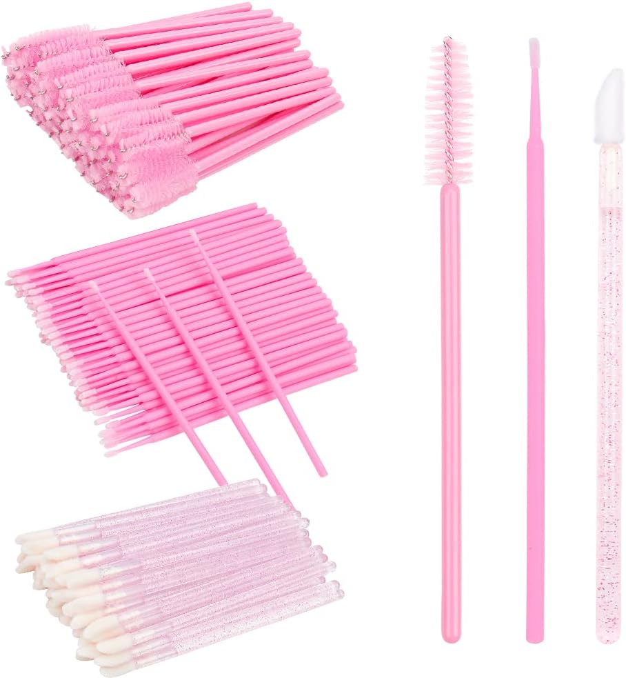 Amazon.com: 300pcs Eyelash Extension Kit - Disposable Micro-cotton Swab ...