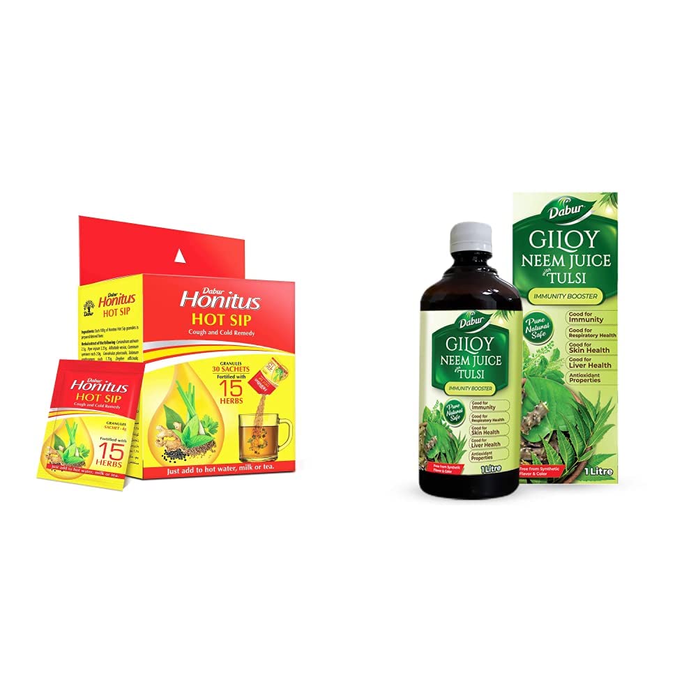 Buy Dabur Honitus Hot Sip Ayurvedic Kadha (Pack of 30 Sachets) (120g ...