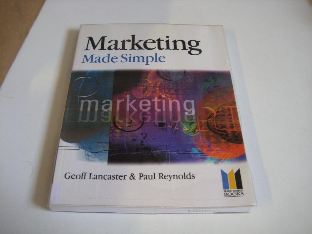 Marketing Made Simple (Made Simple Books): Geoff Lancaster Paul ...
